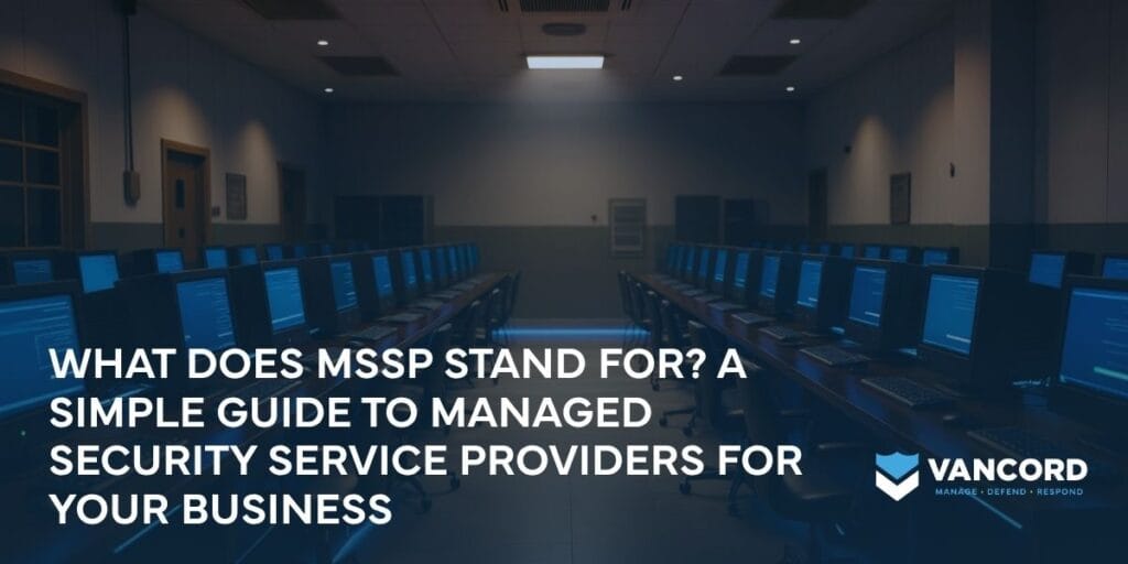 What Does MSSP Stand For? A Simple Guide to MSSP | Vancord